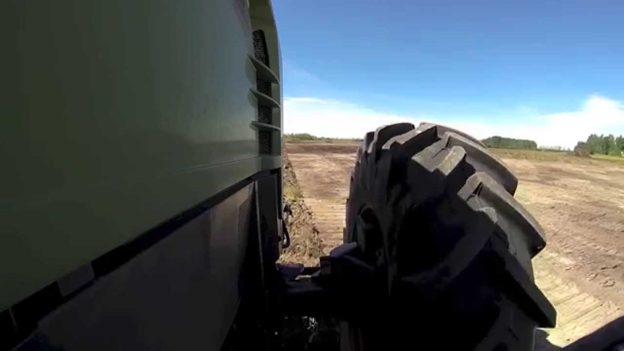 Forest tilling after Rome plough - YouTube