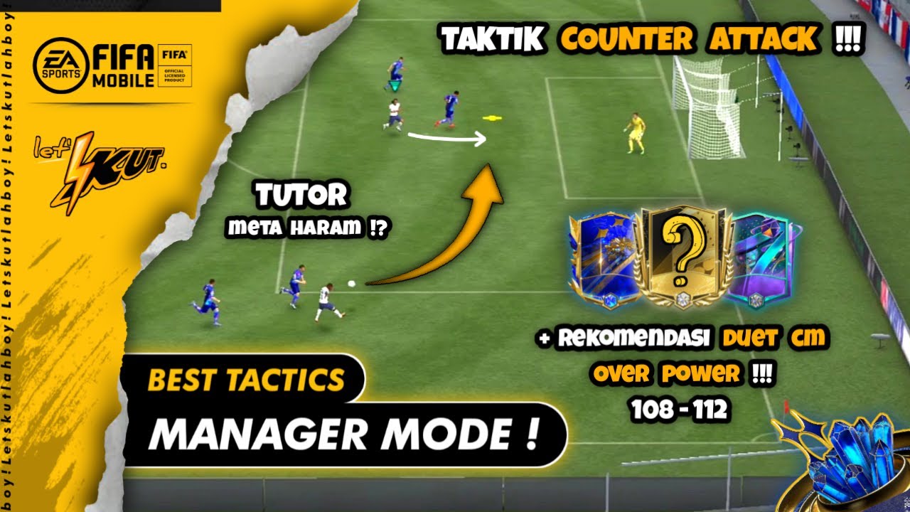 Taktik COUNTER ATTACK Tergacor Di Meta Sekarang ( 442 Datar ...