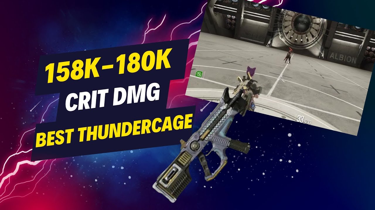 BEST THUNDERCAGE CRIT DAMAGE AND CRIT RATE BUILD!!!! 158K -180K CRIT ...