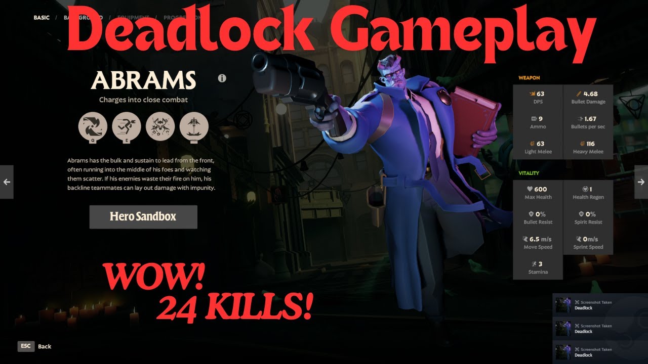 Abrams is UNSTOPPABLE!! [ Deadlock Gameplay ] - YouTube