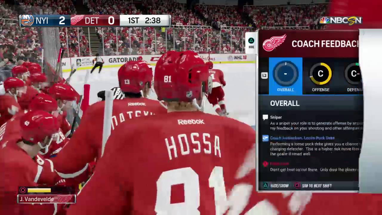 PS4 NHL 16 Episode 25. Playing games - YouTube