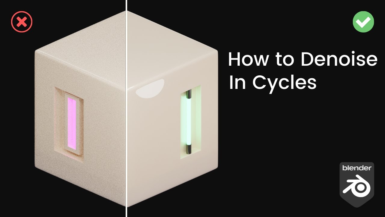 Blender Tutorial - How To Denoise Your Renders in Cycles - YouTube