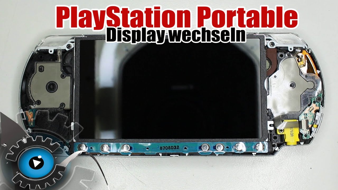 PSP - PlayStation Portable Display Wechseln Tauschen Reparieren ...
