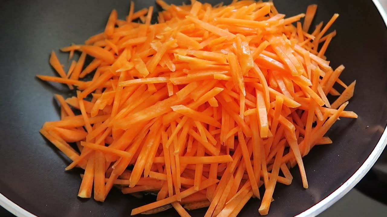 러시안 당근볶음 Russian Style stir-fried carrots - YouTube