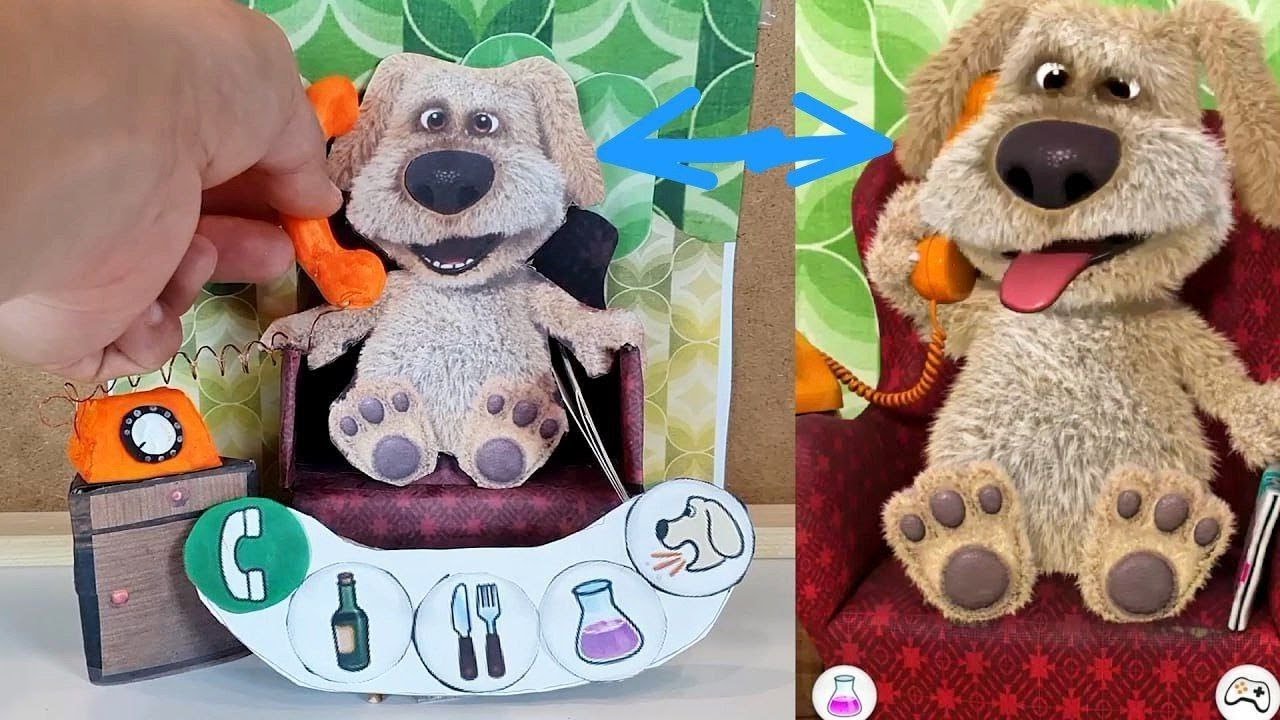 My Talking Ben Phone call in Real Life VS Talking Ben in the Game Part ...