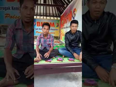 Deklarasi anti hoax warga Desa Setuta, Kec. Janapria