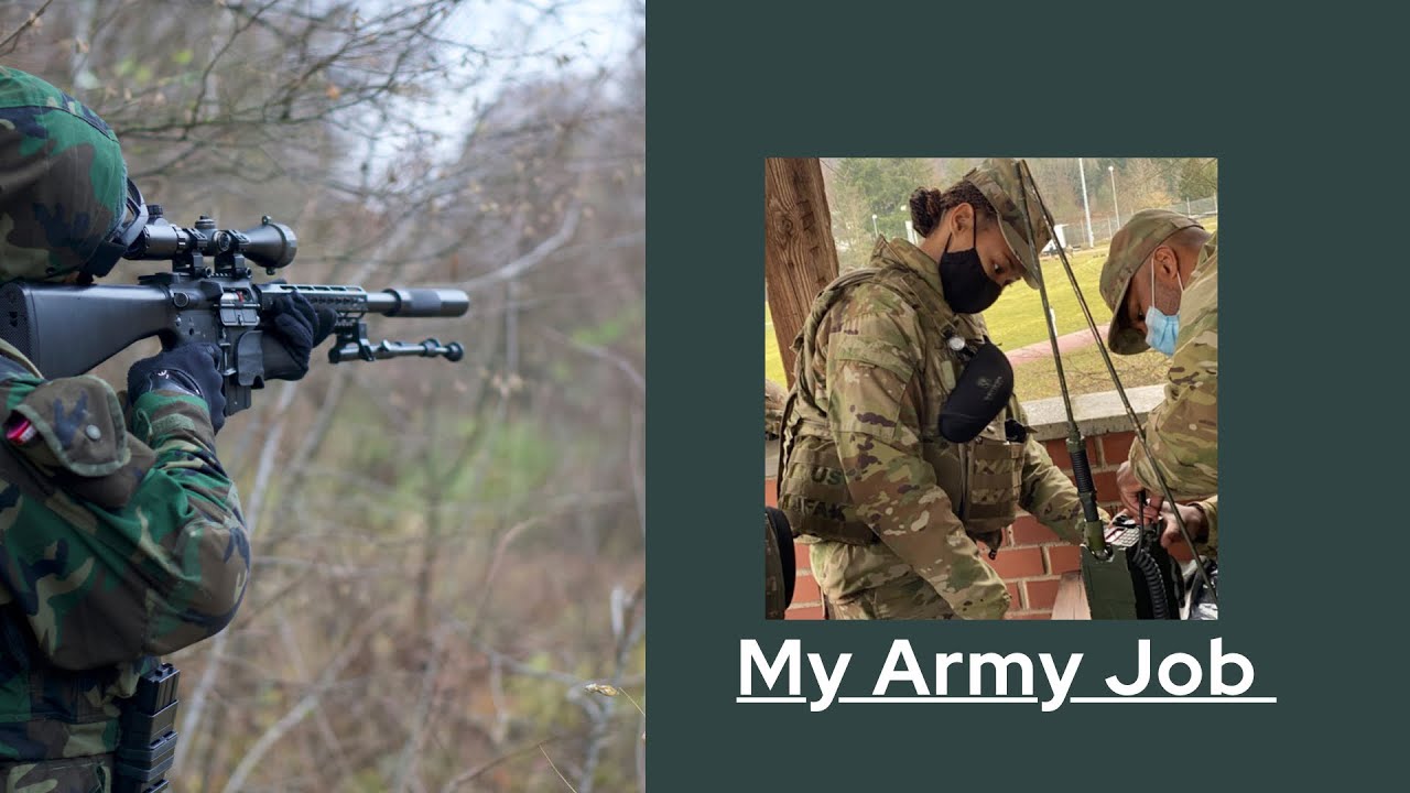 My Army Job 68S - YouTube