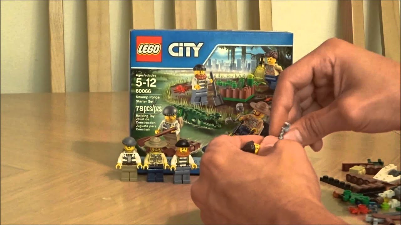 LEGO 60066 - Swamp Police Starter Set (City - Swamp Police, 2015 ...