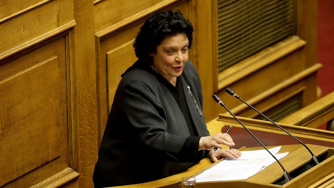 ΟΜΙΛΙΑ ΤΗΣ Λ. ΚΑΝΕΛΛΗ ΣΤΗ ΣΥΖΗΤΗΣΗ ΓΙΑ ΤΗ ΣΥΜΦΩΝΙΑ ΤΩΝ ΠΡΕΣΠΩΝ - YouTube