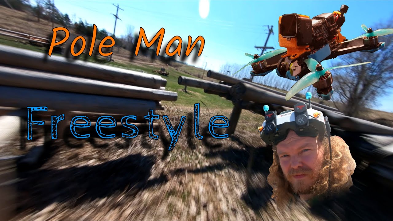 Windy day at Poleman. Some cruisin and freestyle around some scary ...