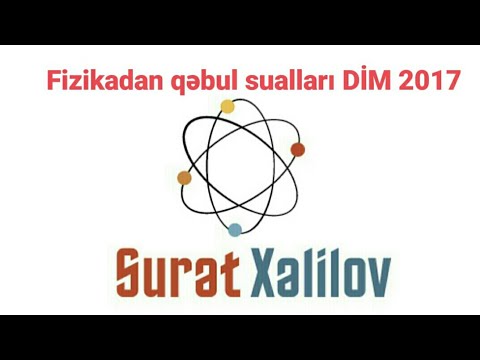 Fizikadan 2017-ci il qəbul suallarının izahı. İnkişaf dinamikası  2017 🔺açıqlamaya diqqət