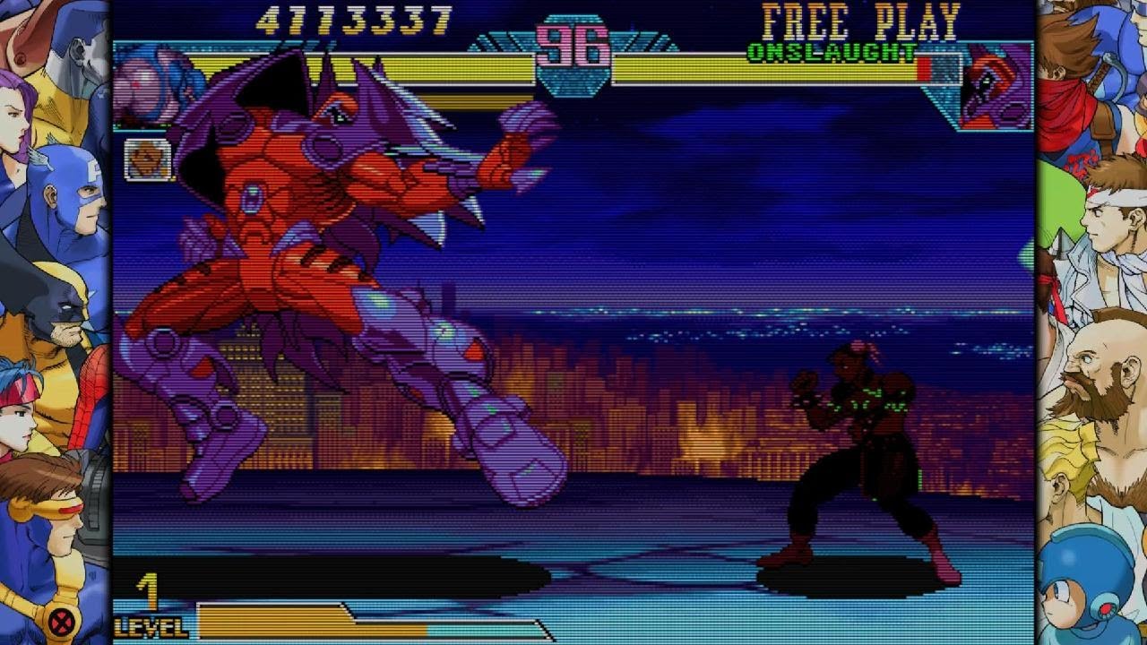 MARVEL vs. CAPCOM | Onslaught final boss - YouTube