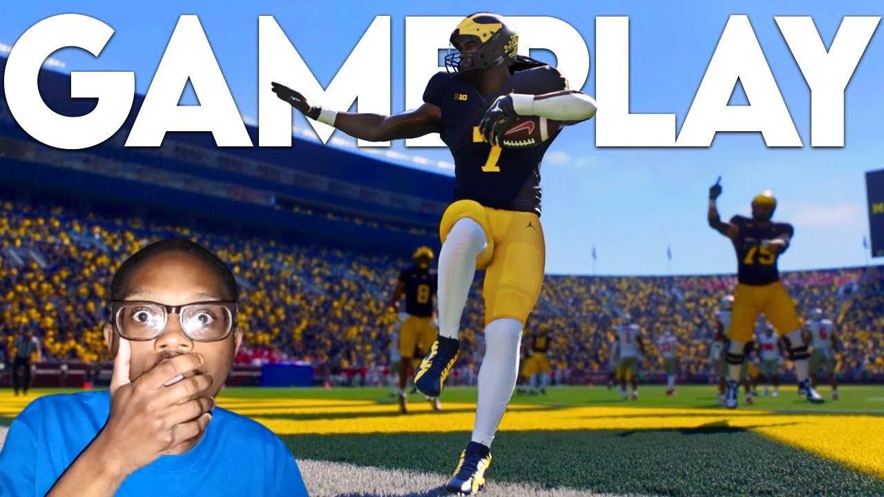 College Football 25 Gameplay New INSANE Presentation Details Reaction ...