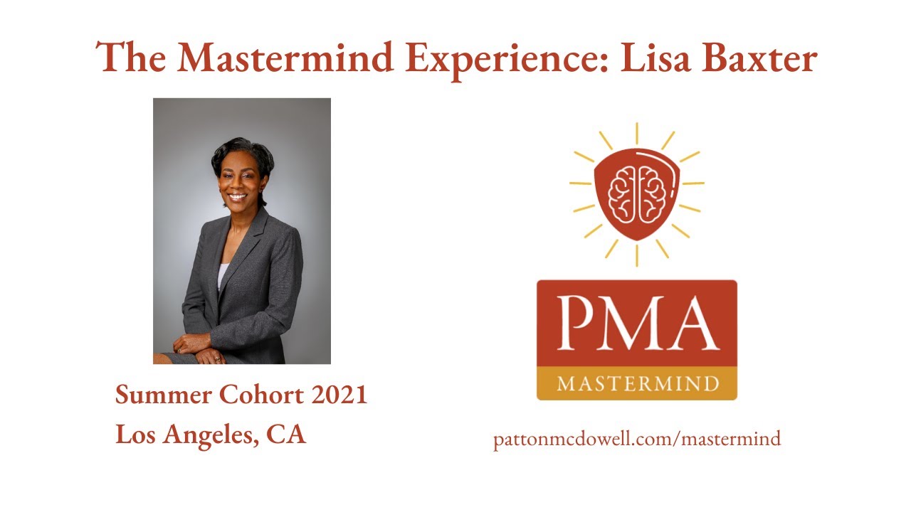 The PMA Mastermind Experience: Lisa Baxter - YouTube