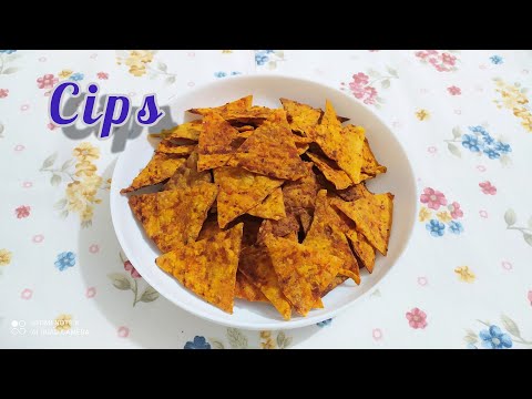 Hazır Yufka İle Evde Cips Nasıl Yapılır ⬆️ Ev Yapımı Cips Tarifi