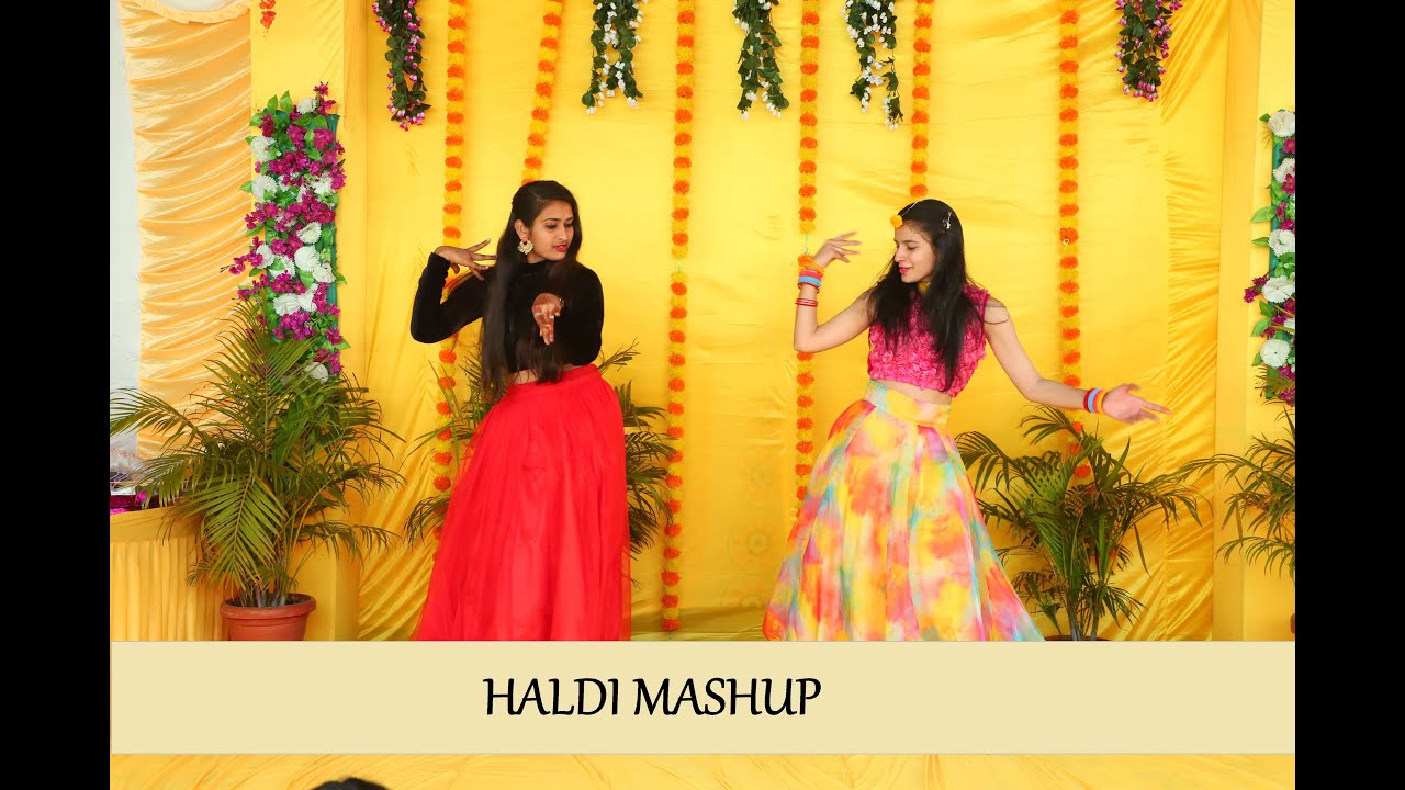 Haldi Dance | Cousins Haldi Dance | Haldi Dance Mashup | Kajaliyo | Banni thaoro - YouTube