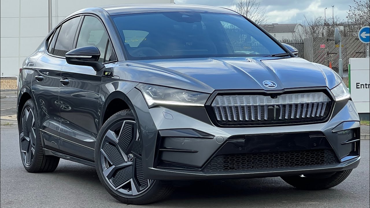 Brand New Enyaq 82kWh 80x vRS Coupe Auto 4WD Graphite Grey Metallic ...