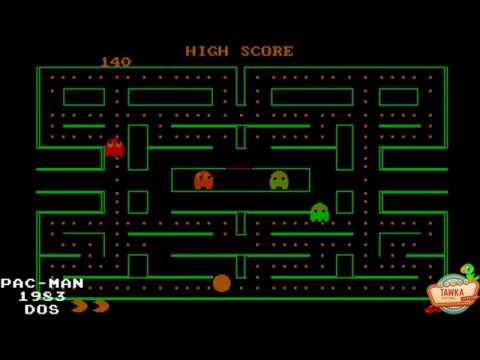 Pac-Man DOS - YouTube