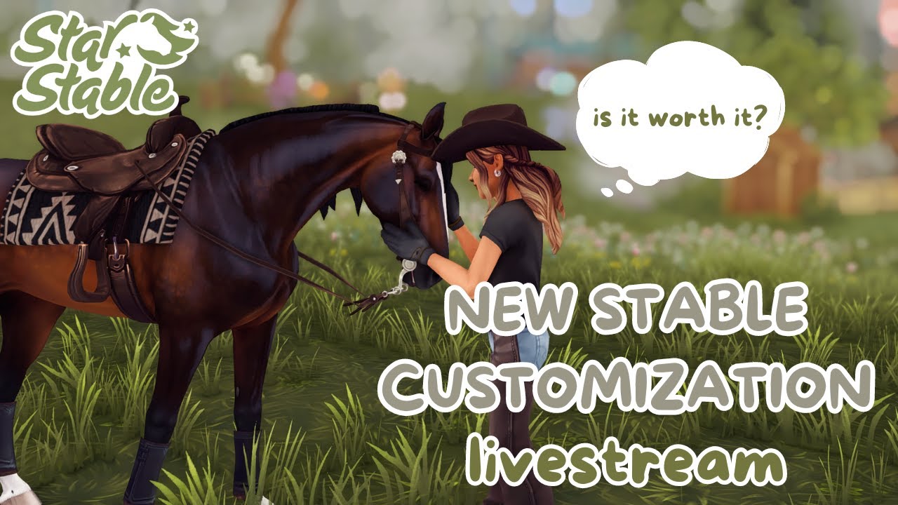 HOME STABLE CUSTOMIZATION ~ Star Stable Online - YouTube