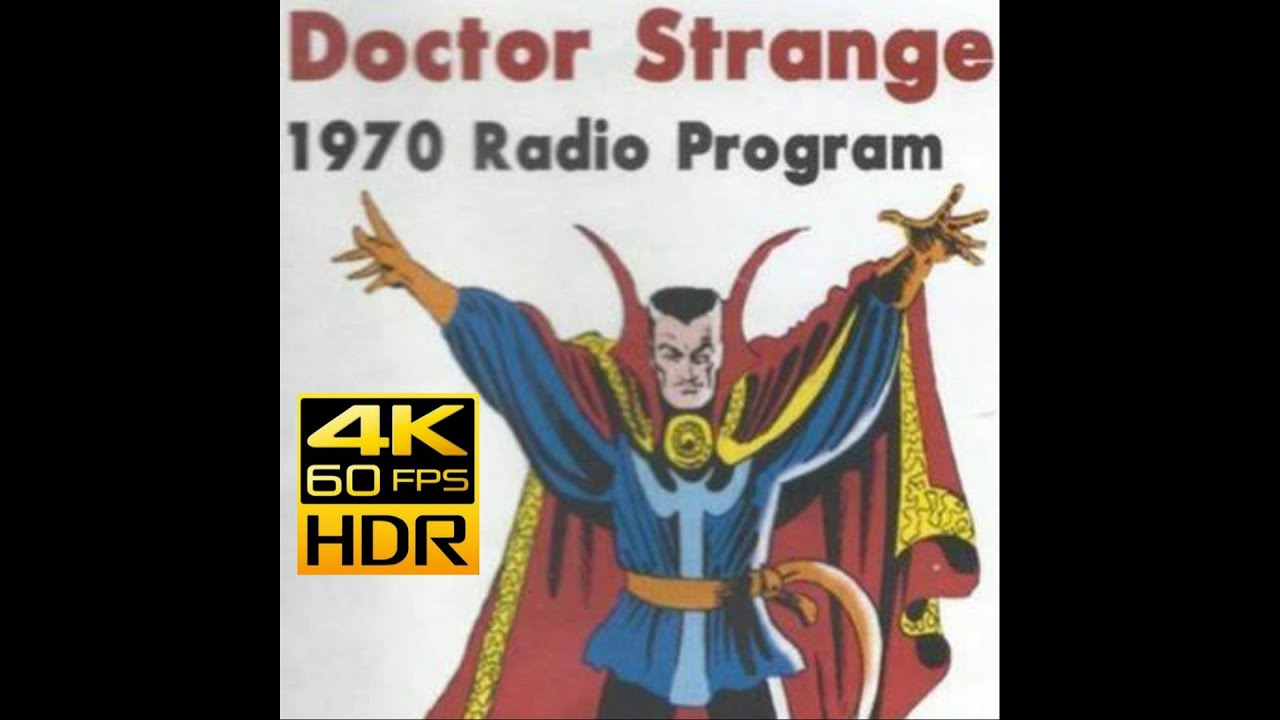 The Complete 1970 Doctor Strange Radio Show (with Comic Accompaniment ...