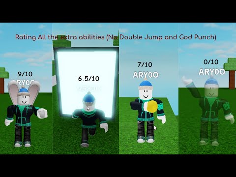 Rating All the Extra Abilities | Ability Wars Roblox - YouTube