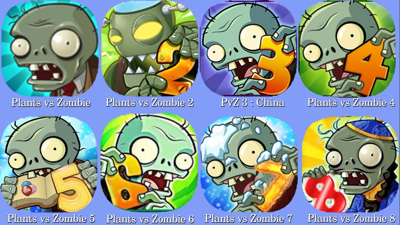 Plants vs Zombies 5,PvZ,PvZ 2,PvZ 3 China,PvZ 4,PvZ 6,Plants vs Zombies ...