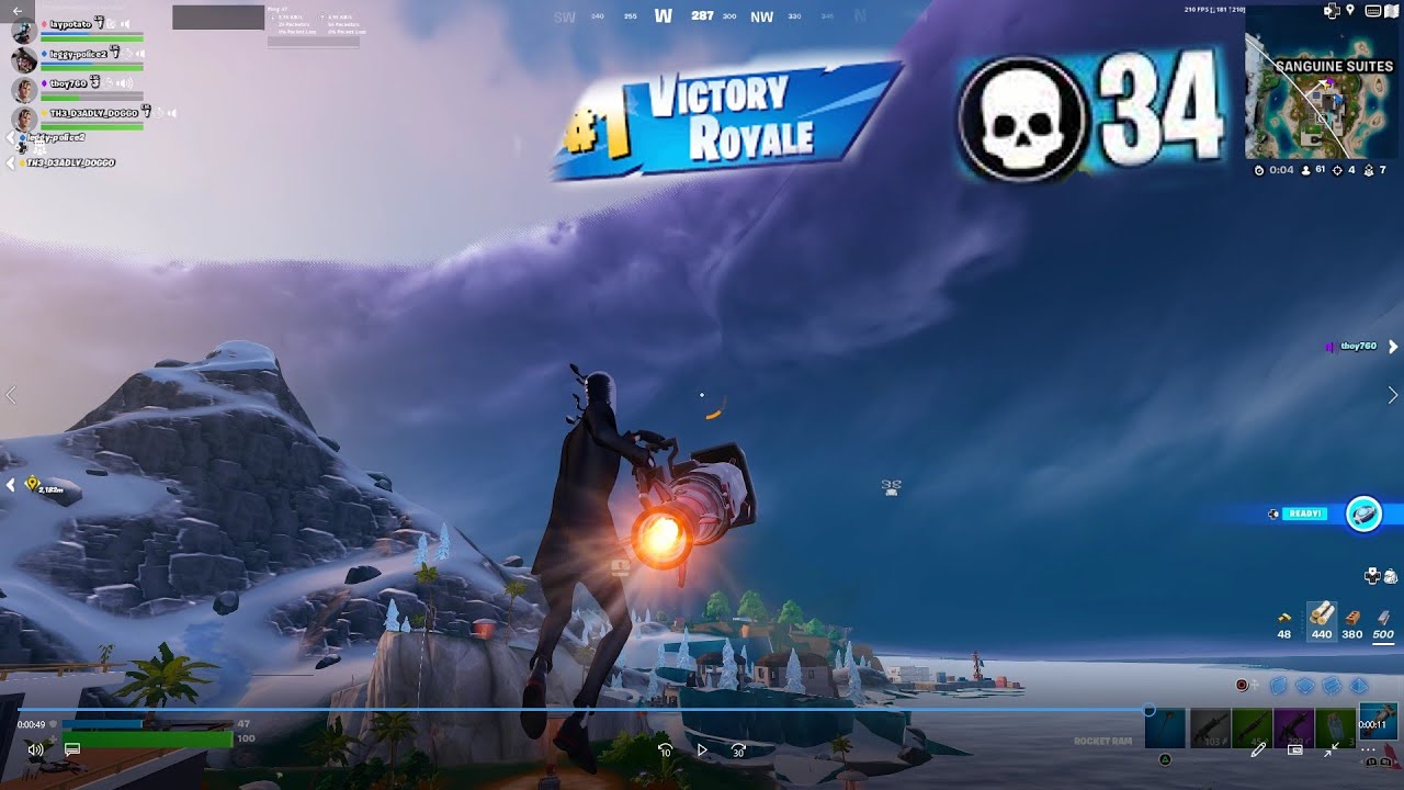 New Kill Record in Fortnite(Fortnite Chapter 4 Season 4 kill world ...