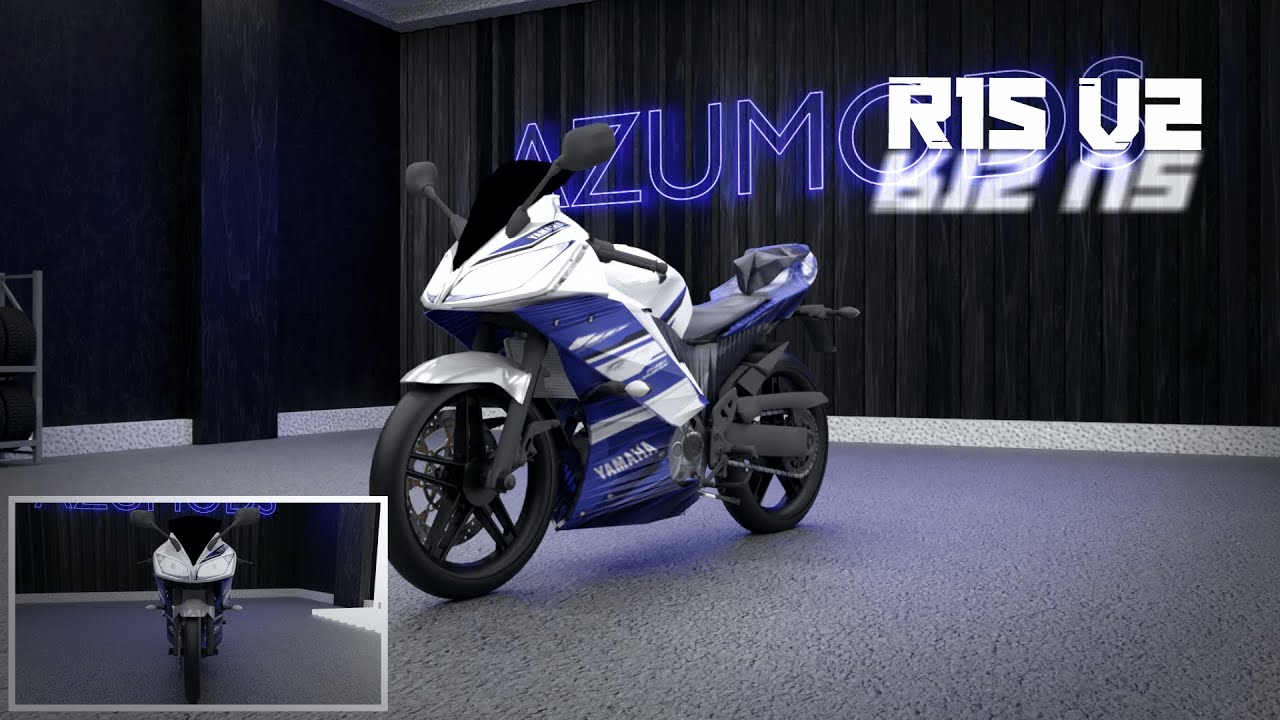 R15 V2 FULL ANIM BUSSID FREE BY AZUMODS - YouTube