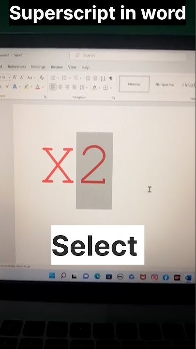 Superscript shortcut key in word computer shortcut key | computer ...