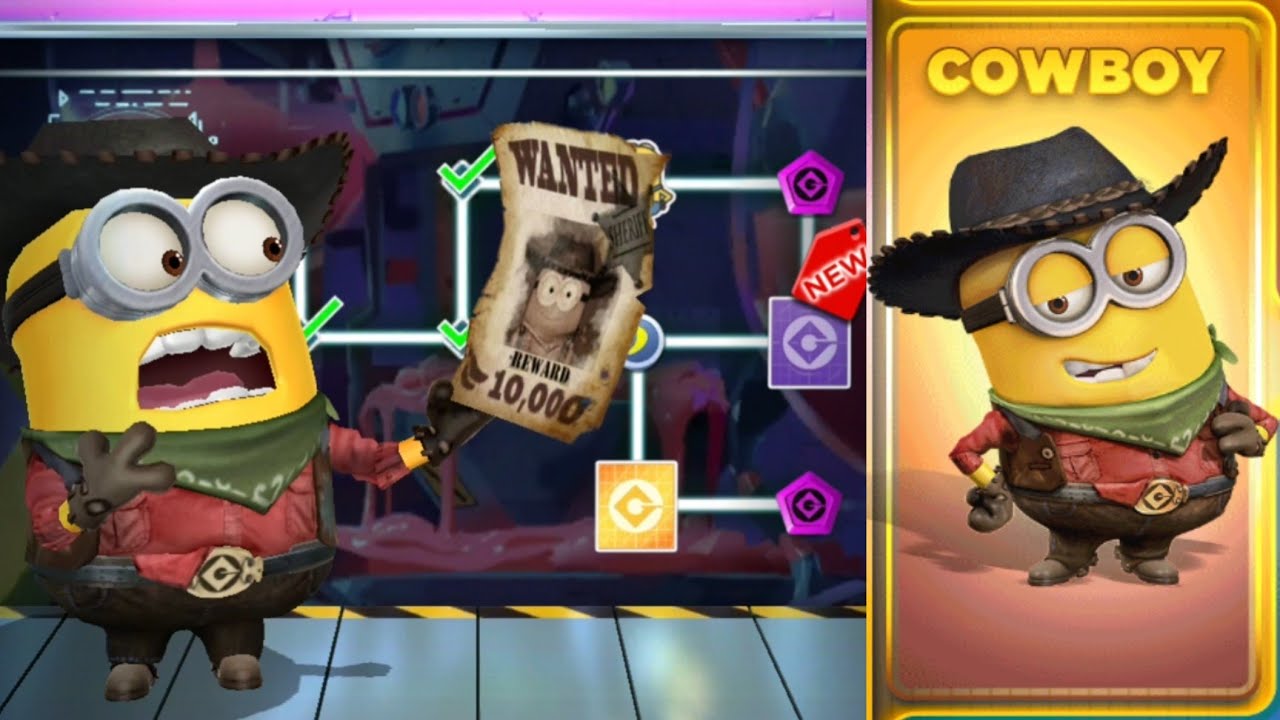 Minion rush Cowboy costume run | Despicable Ops chapter 17/40 mission 4 ...