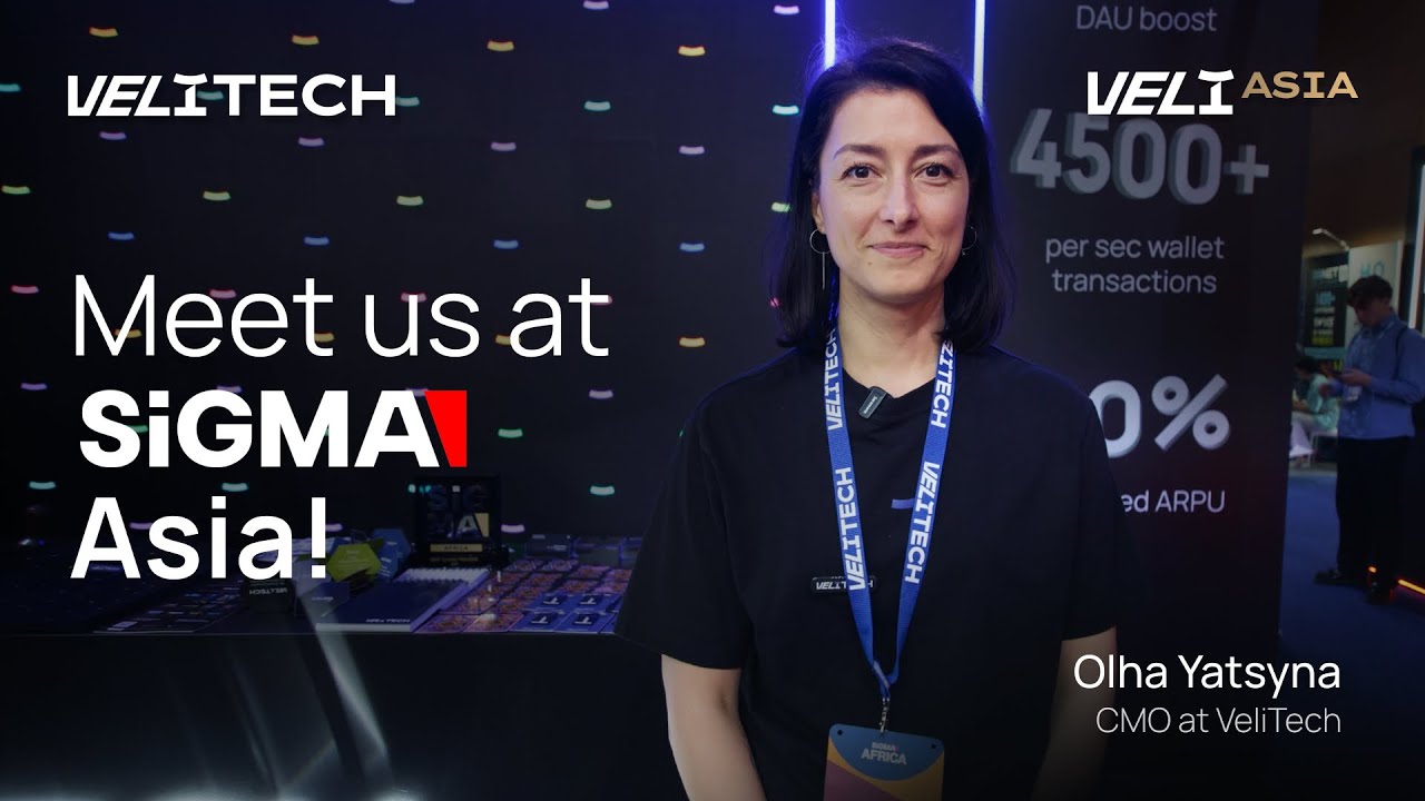 Meet VeliTech at SiGMA Asia 2025! - YouTube
