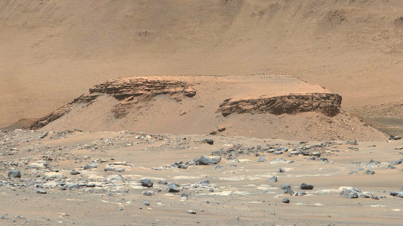 NASA Perseverance Rover Captures flat-topped hill named Kodiak on the ...