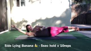Side Banana Exercise