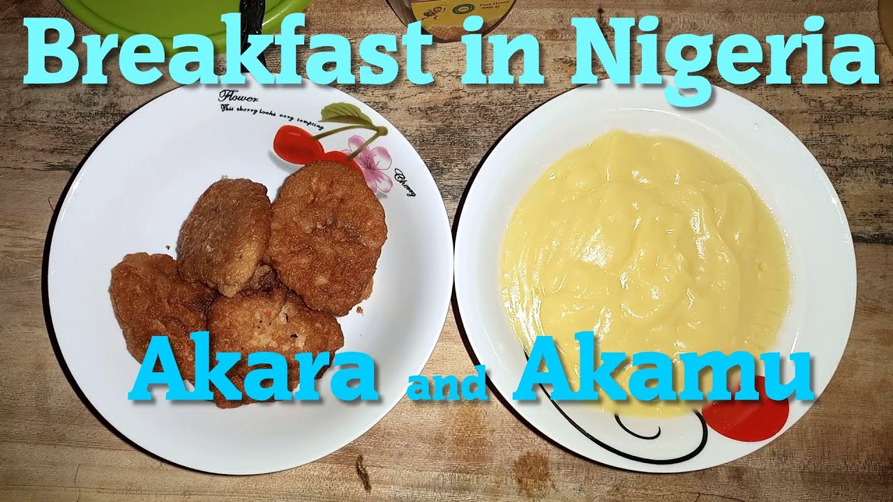 Making Bean Cake (Akara) for Breakfast - YouTube