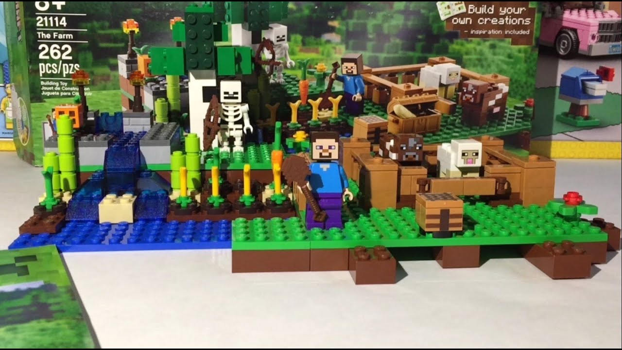 Lego Minecraft The Farm Review - YouTube