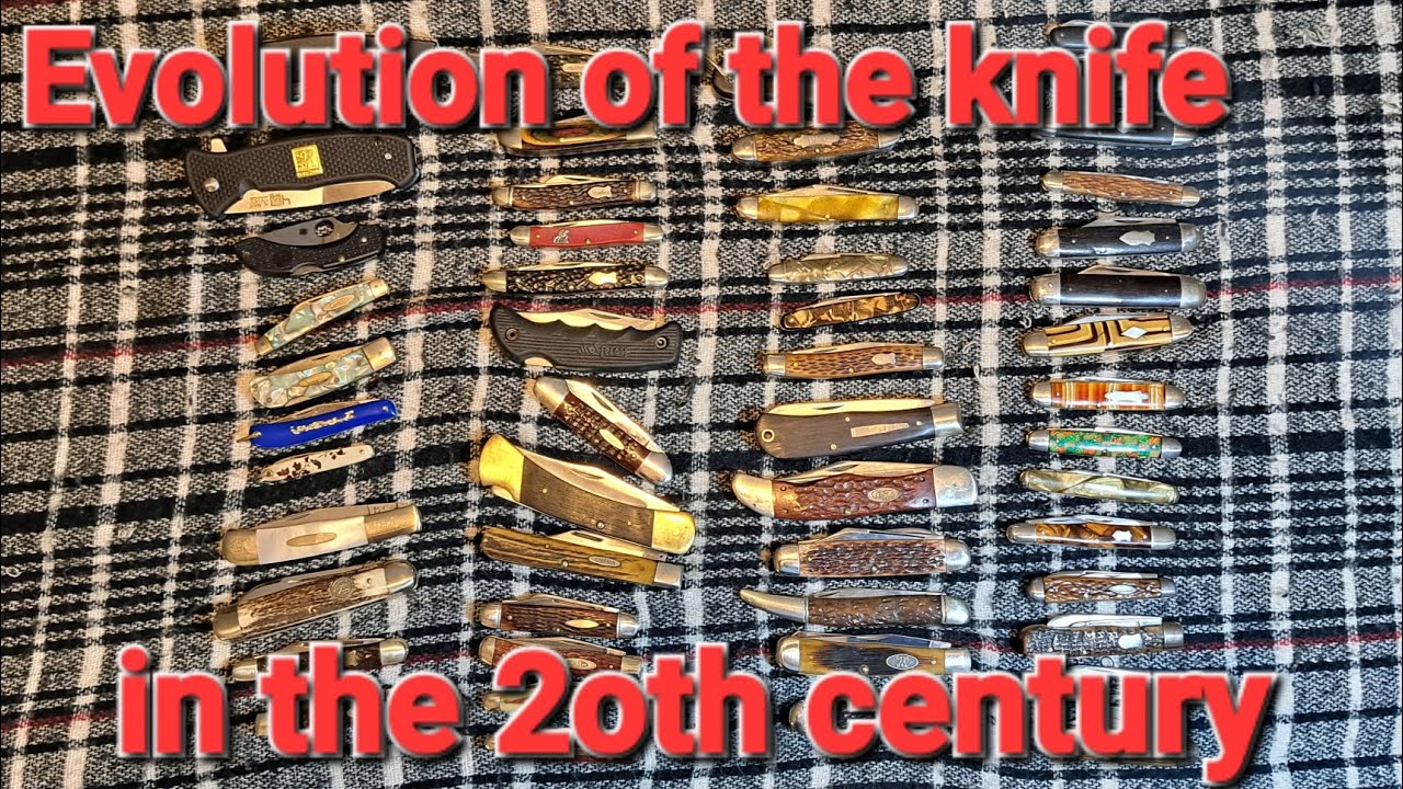 Evolution of the knife in the 20th century. - YouTube