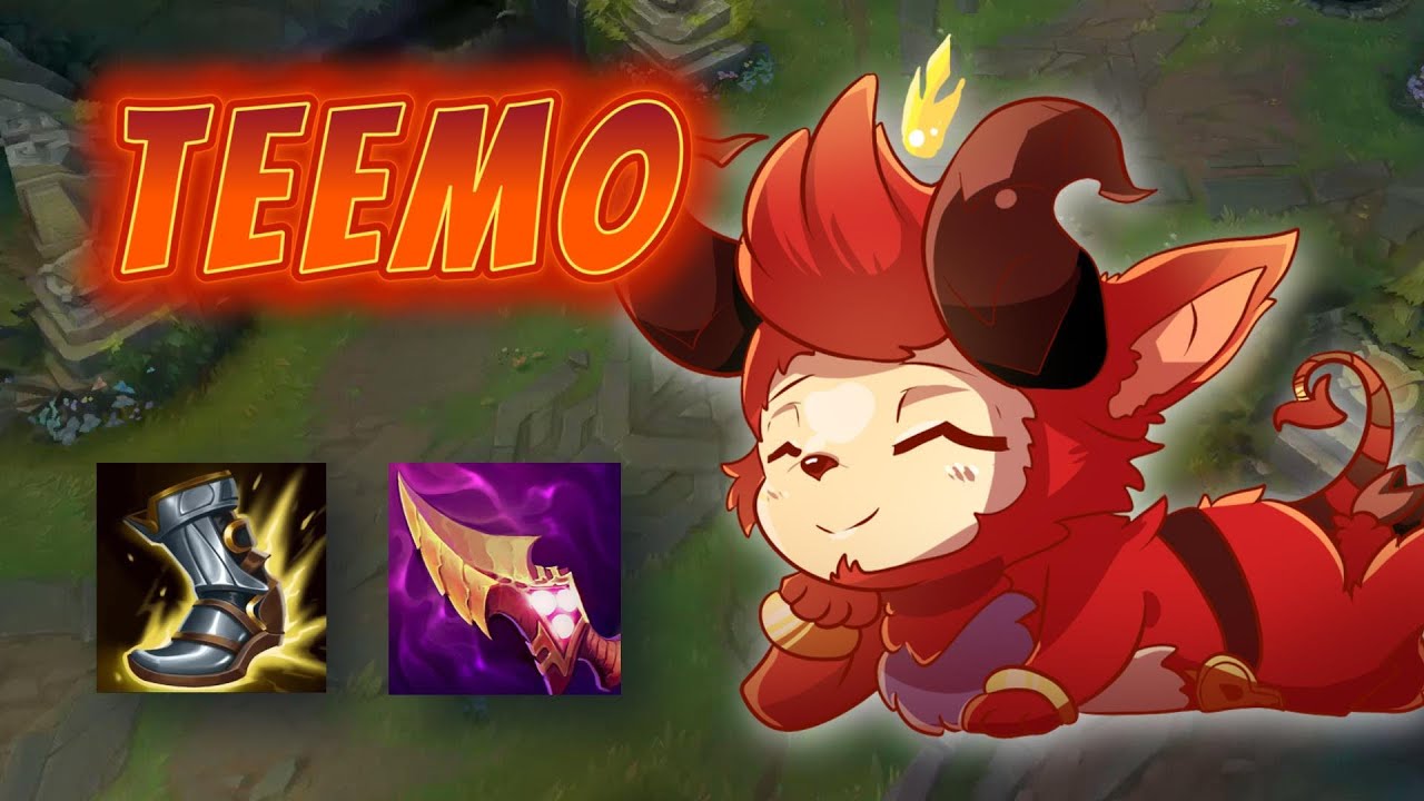 TEEMO BUT MY AUTOS POISON YOU TO DEATH (TEEMO MID GAMEPLAY) - YouTube
