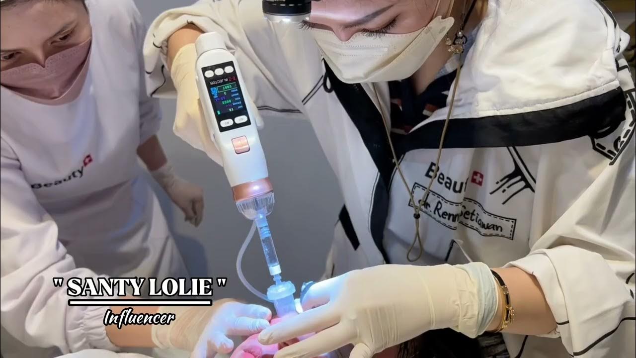 Selebgram cantik ini selalu rutin perawatan di Beauty+ Clinic, Yuk intip keseruan Kak Santy ...