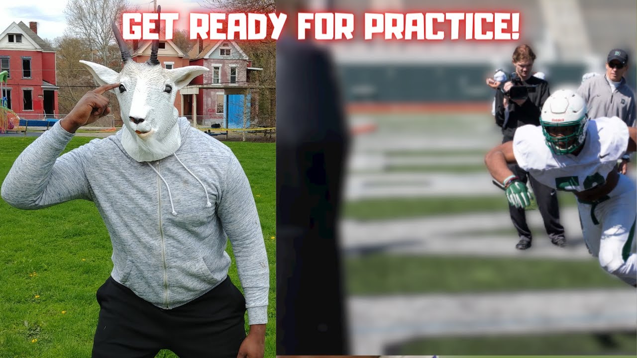 HOW TO GET READY FOR FOOTBALL PRACTICE - YouTube