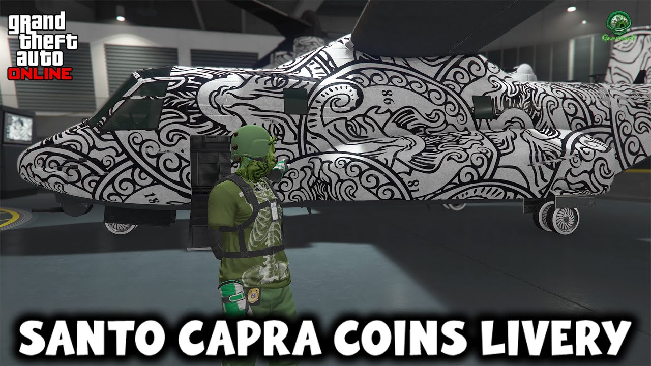 Claim Your FREE Santo Capra Coins Livery Now!!! | GTA Online - YouTube