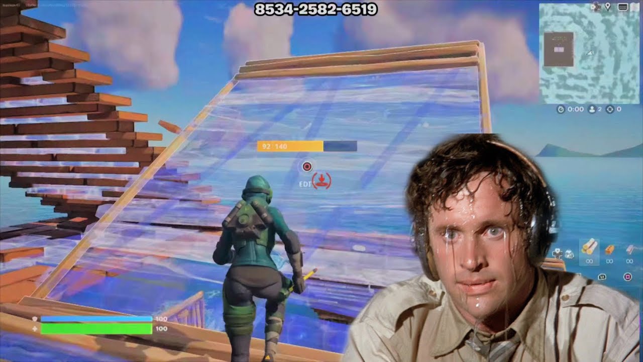 Extremely Sweaty 1v1 Build Battle Against Nerdy Pc Player - Fortnite ...