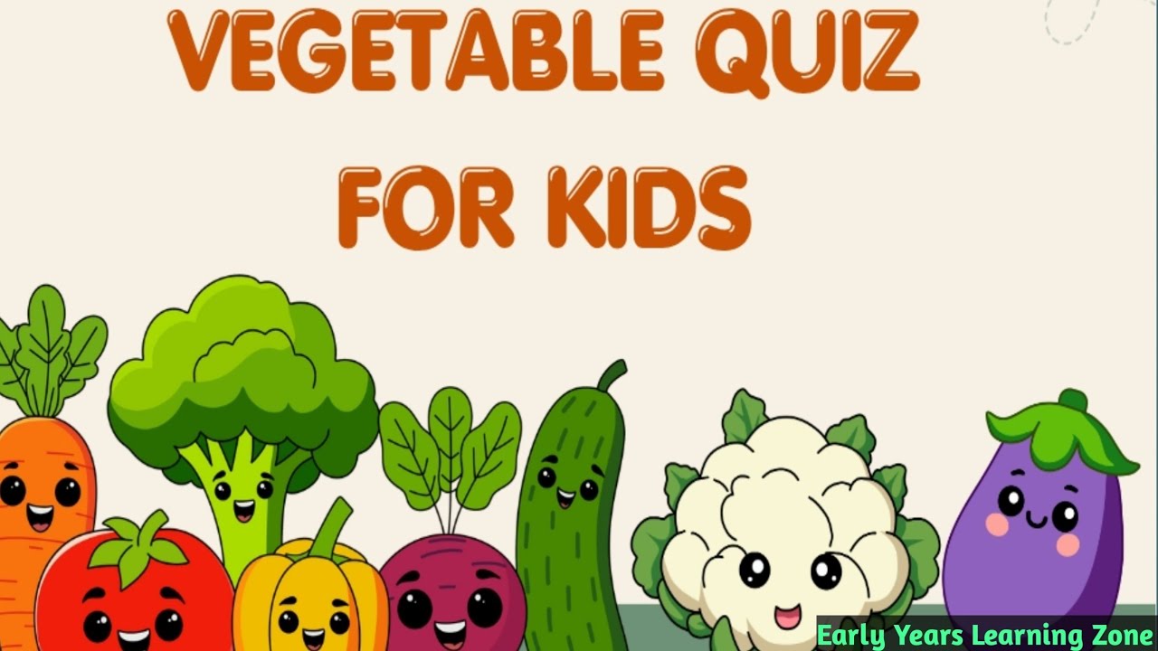 VEGETABLE QUIZ FOR KIDS|| QUIZ FOR KIDS - YouTube