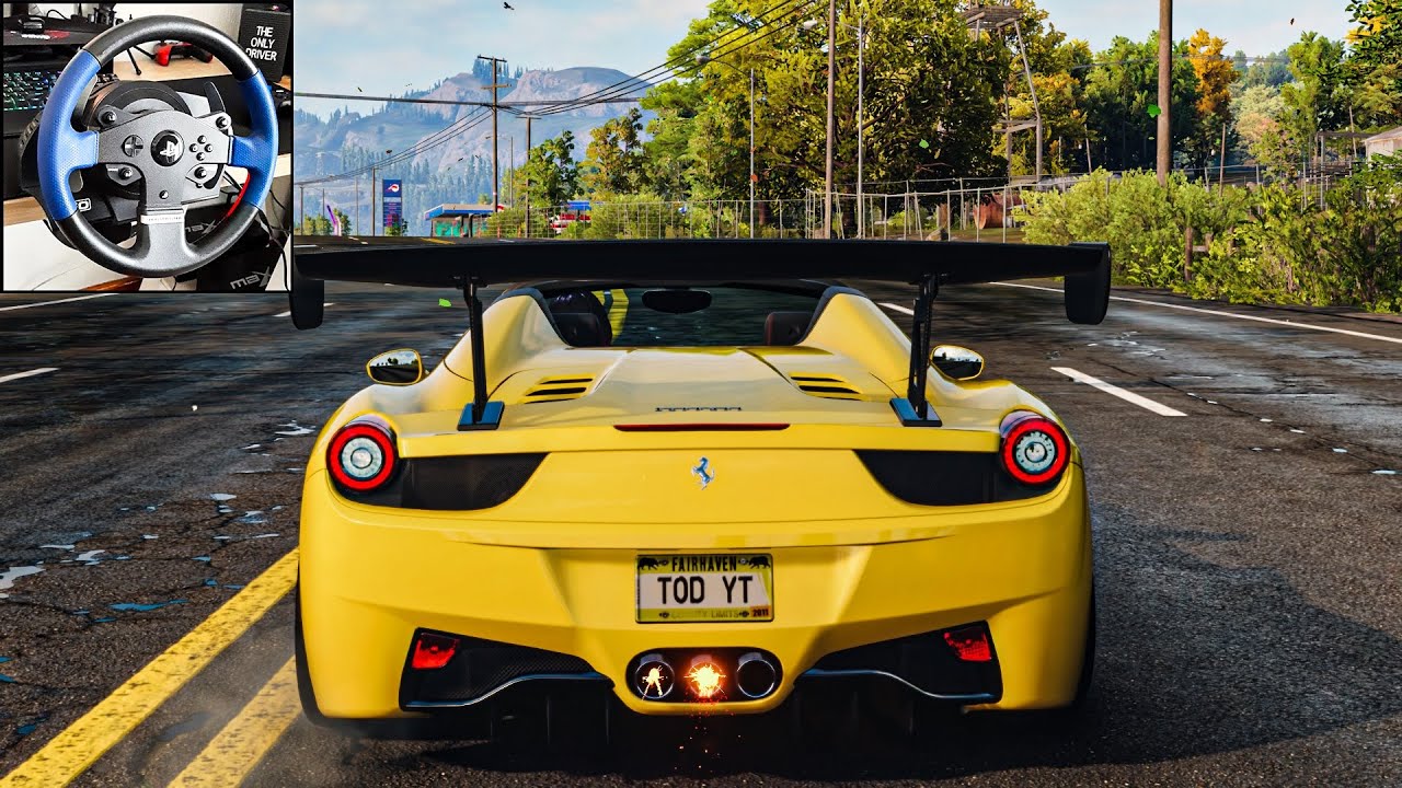 NFS Unbound | Ferrari 458 Spider | Thrustmaster T150 Wheel Gameplay ...
