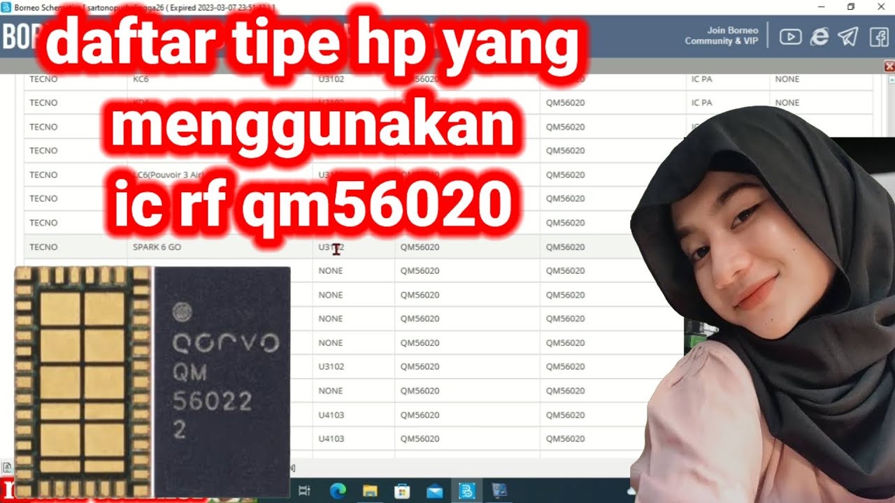 daftar hp yang menggunakan ic rf / ic pa 56020 - YouTube