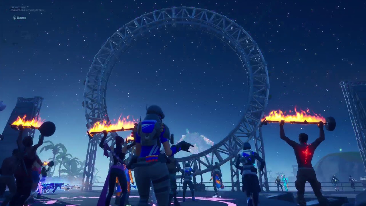 Fortnite Travis Scott *LIVE* Event NOW! (ASTRONOMICAL) - YouTube