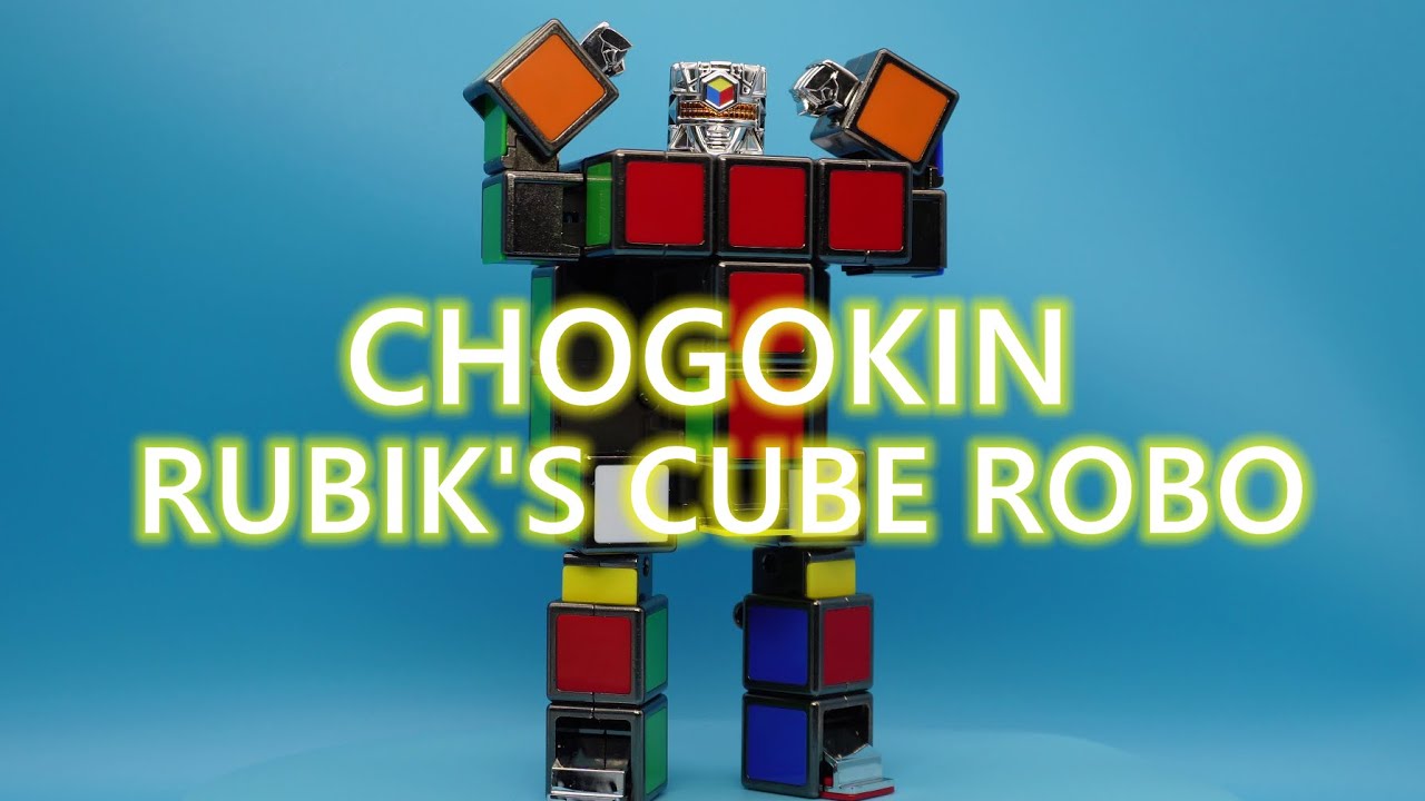 BANDAI TAMASHII NATIONS CHOGOKIN 超合金 RUBIK'S CUBE ROBO Action Figure ...