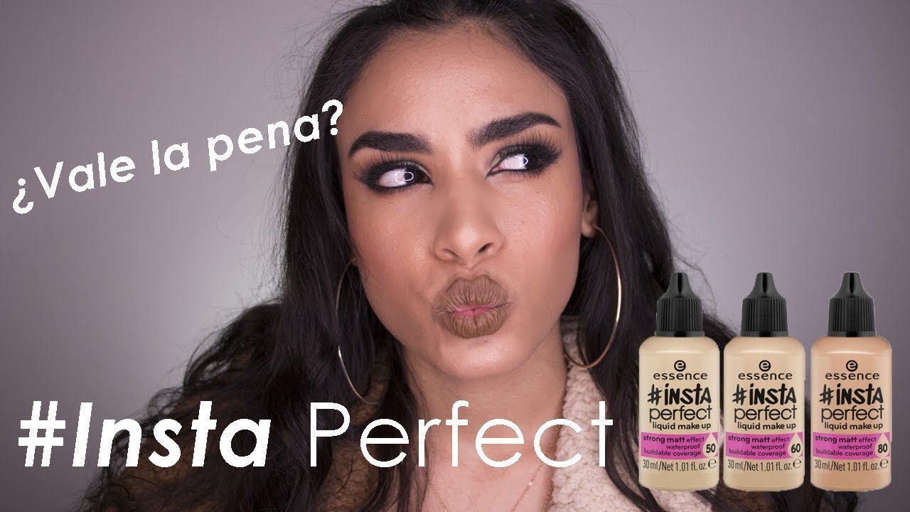Probando la base Insta perfect de Essence - YouTube