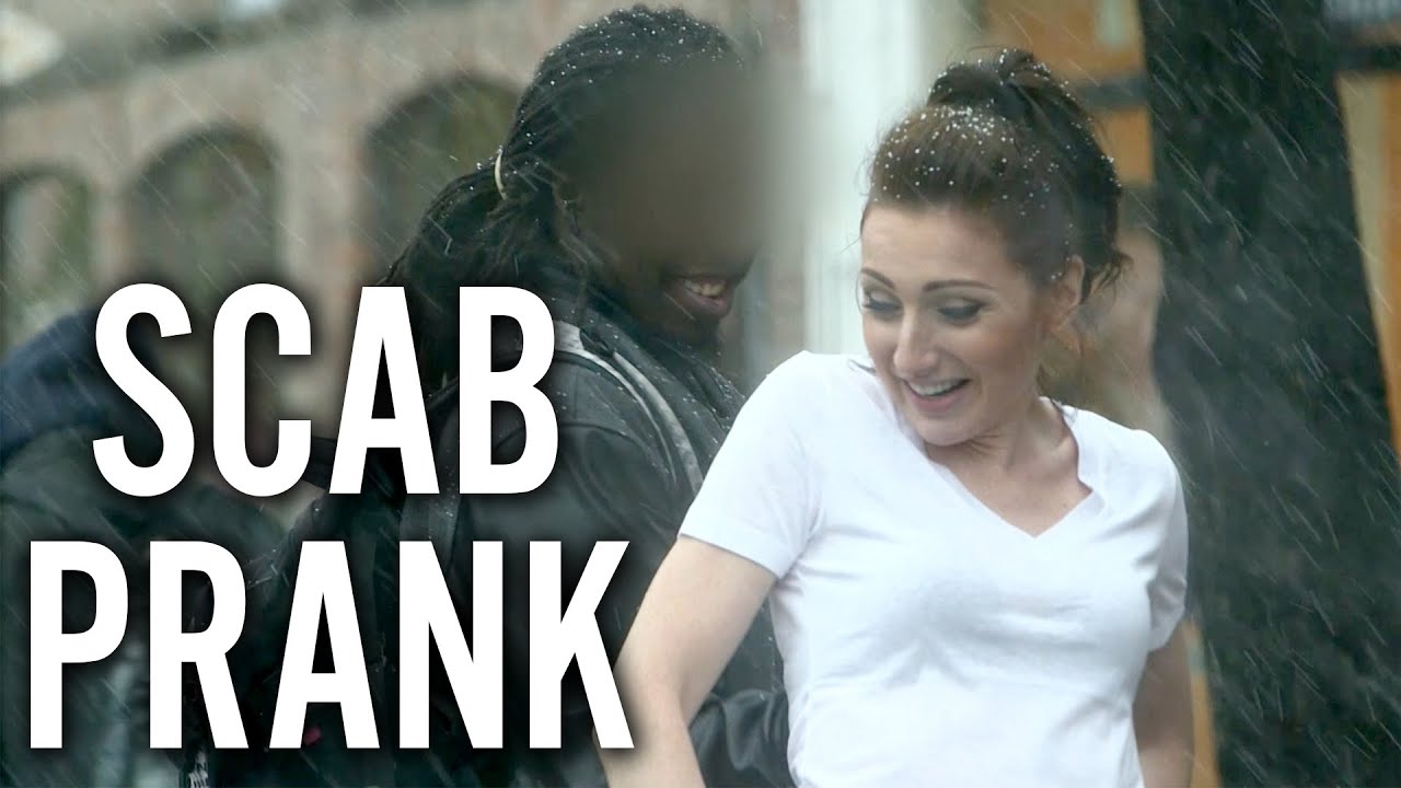 Bloody Back Scratch Prank - YouTube