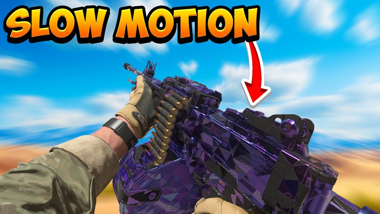 I Played Warzone in Slow Motion - YouTube