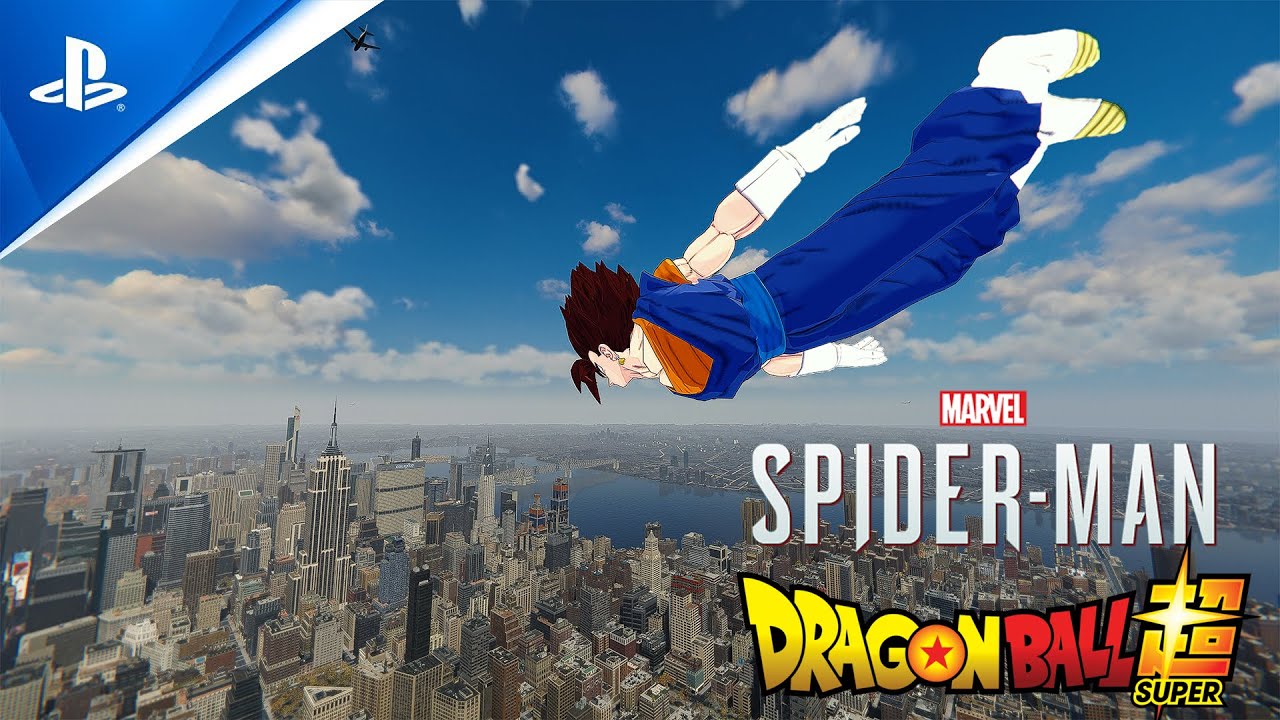 (Dragon Ball Super) Flying VEGITO Spider-Man PC - YouTube
